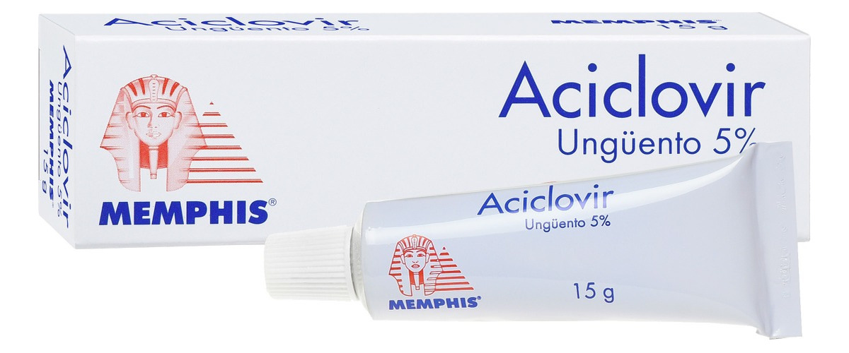 Aciclovir Unguento Topico 15 Gr Memphis - Drogueria Farmaweb