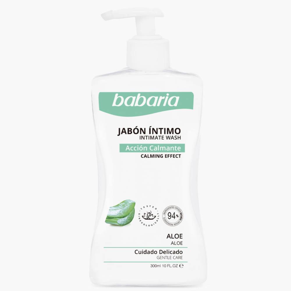 Jabón Íntimo Aloe Babaria - Ácido Láctico - Calmante × 300ml ...