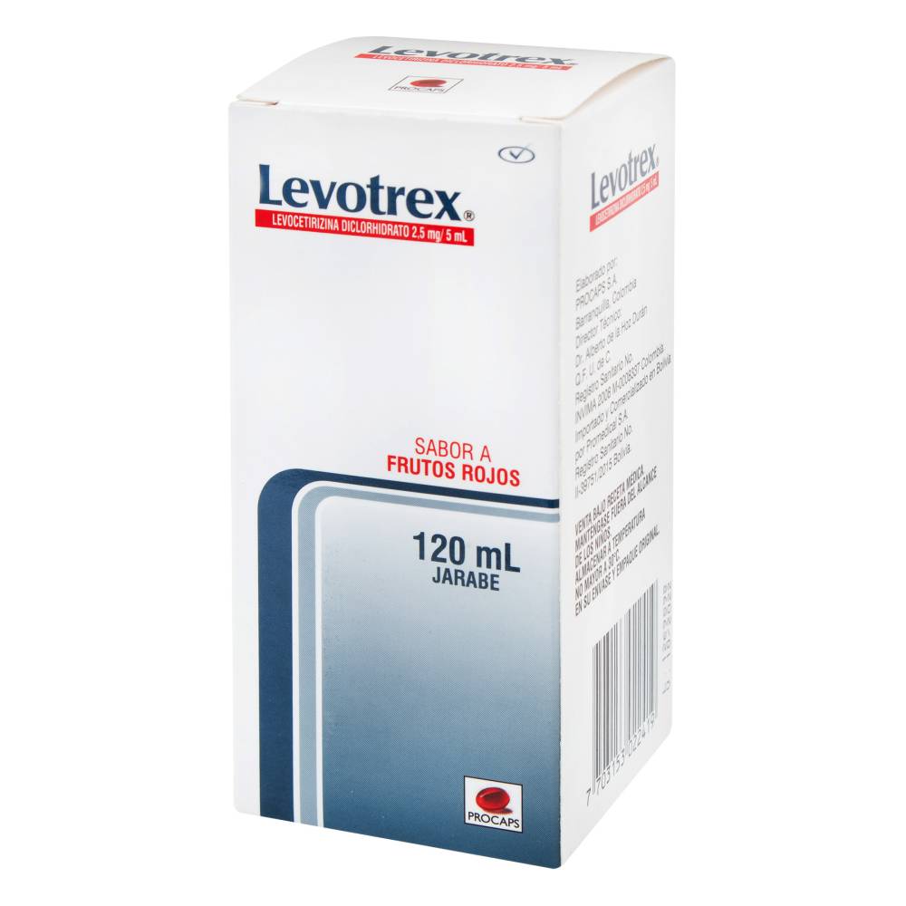 Levotrex Jarabe 120 Ml - Drogueria Farmaweb